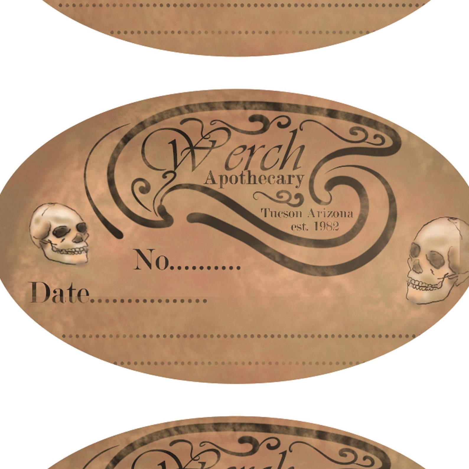 Printable Personalized Apothecary Labels 1.5 Inch by 2.5 Inch - Etsy