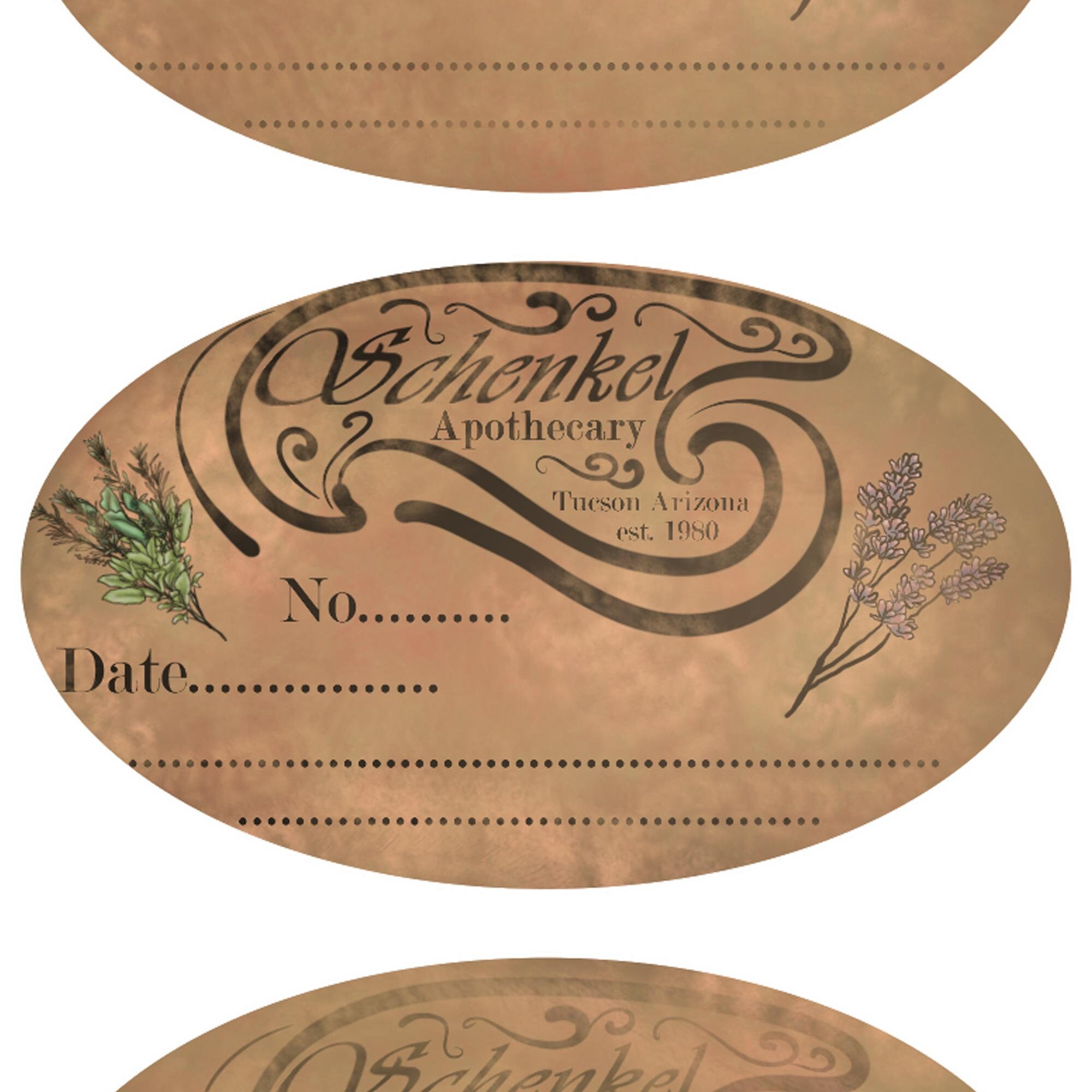 Printable Personalized Apothecary Labels 1.5 Inch by 2.5 Inch - Etsy