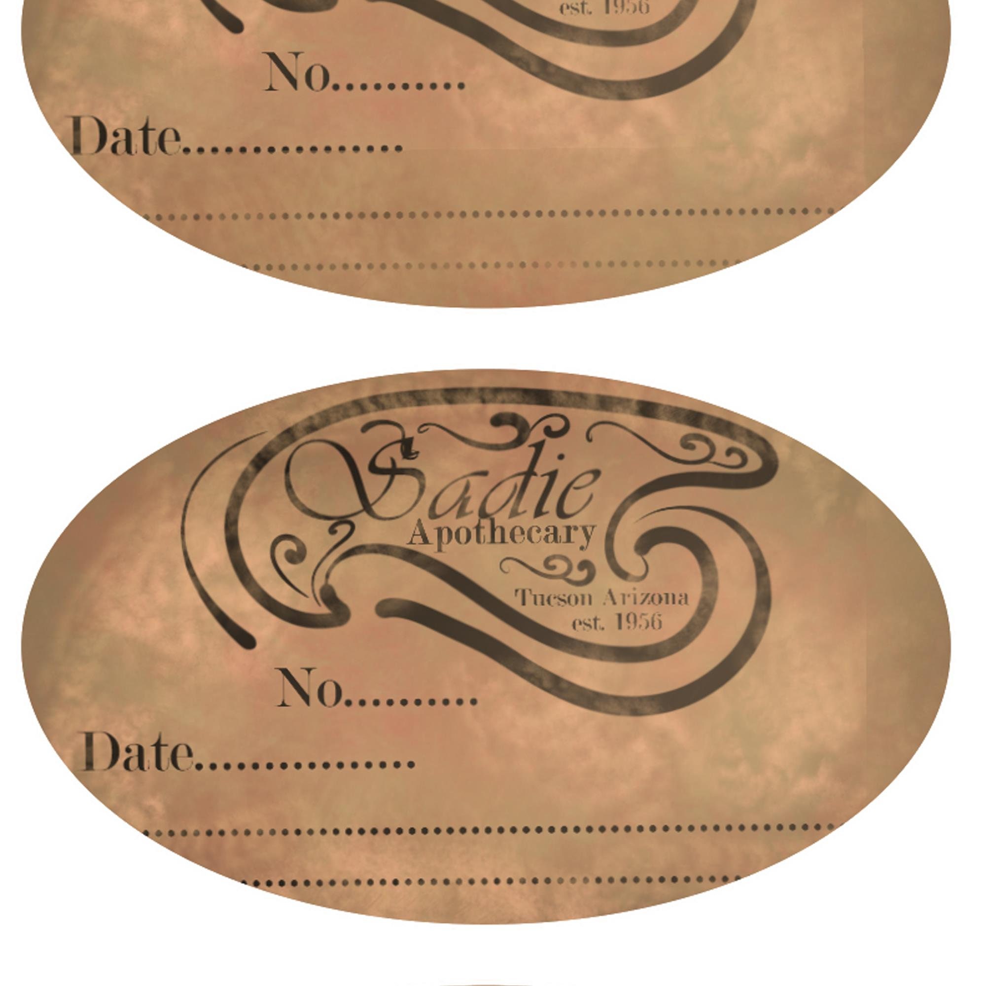 Printable Personalized Apothecary Labels 1.5 Inch by 2.5 Inch - Etsy
