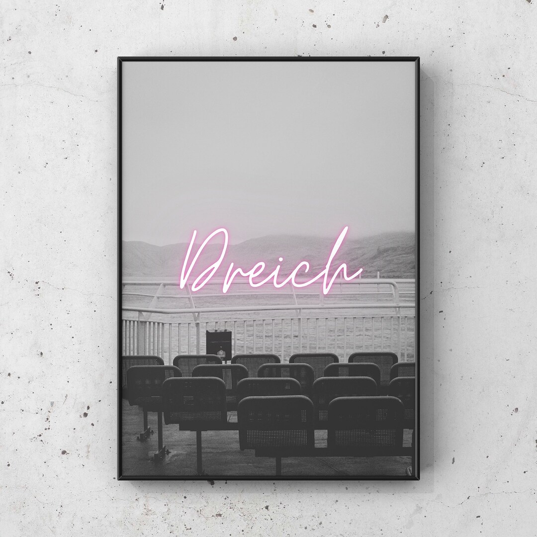 Scottish Phrases, Scottish Slang Posters, Dreich, Scottish Slang Print ...