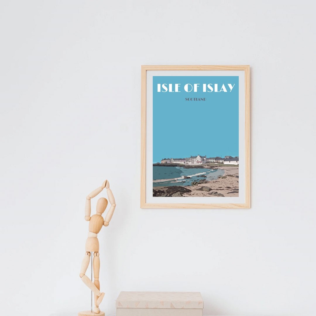 Islay Print Islay Whisky Gift Islay Poster Scottish Print - Etsy UK