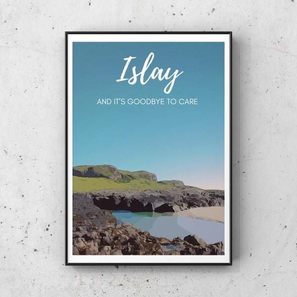 Isle of Islay Poster - Etsy UK