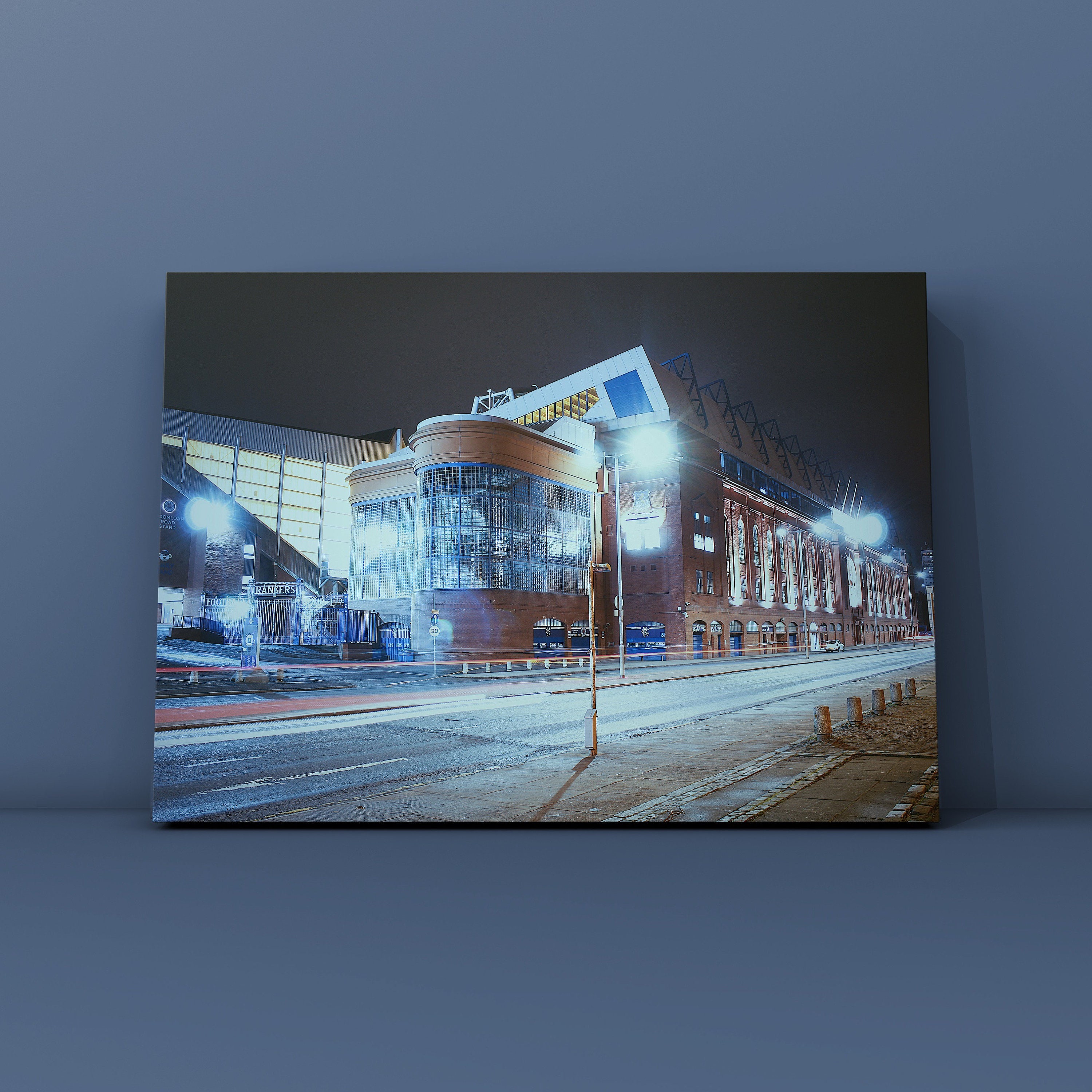 Glasgow Rangers Print Glasgow Rangers Canvas Print Glasgow | Etsy UK