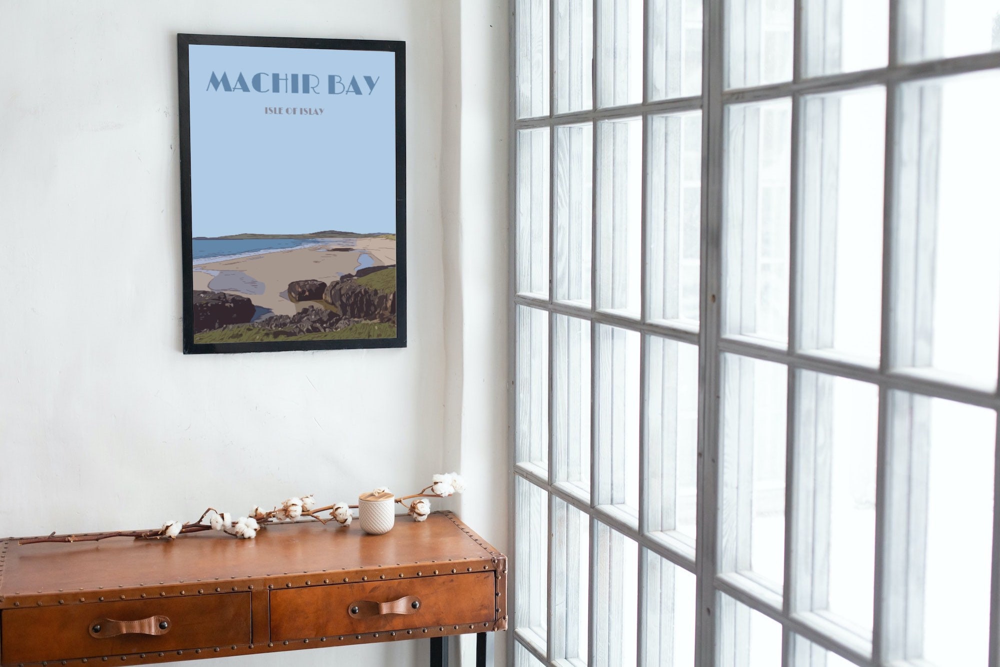 Islay Print, Islay Whisky Gift, Islay Travel Poster, Machir Bay ...