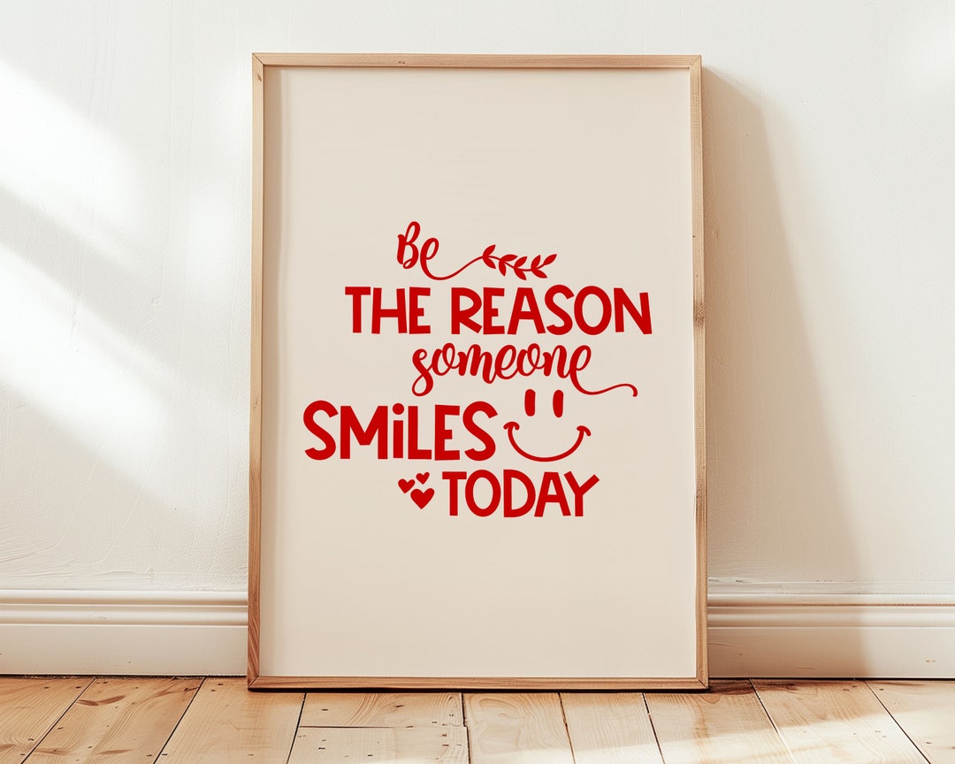 Positive Saying Typography Poster, Colourful Printable Empowering ...