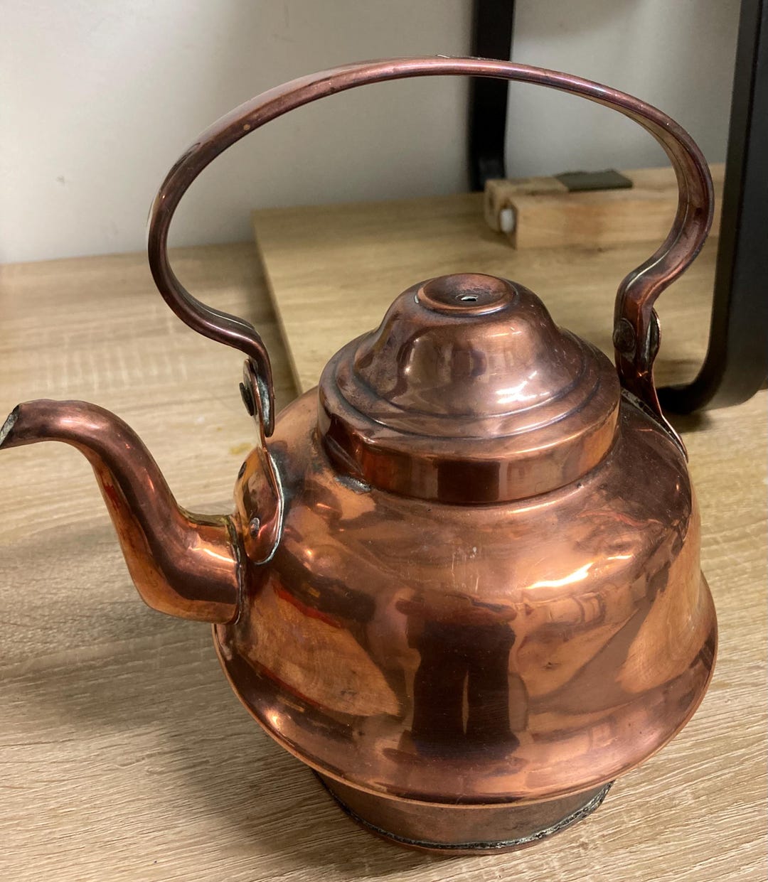 Antique 1 and a Half Liter Copper Kettle From Denmark - Etsy