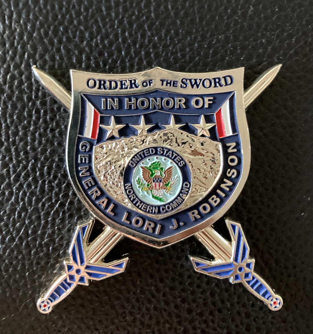 Beautiful Air Force NCO Corps Order of the Sword US Northern Command ...