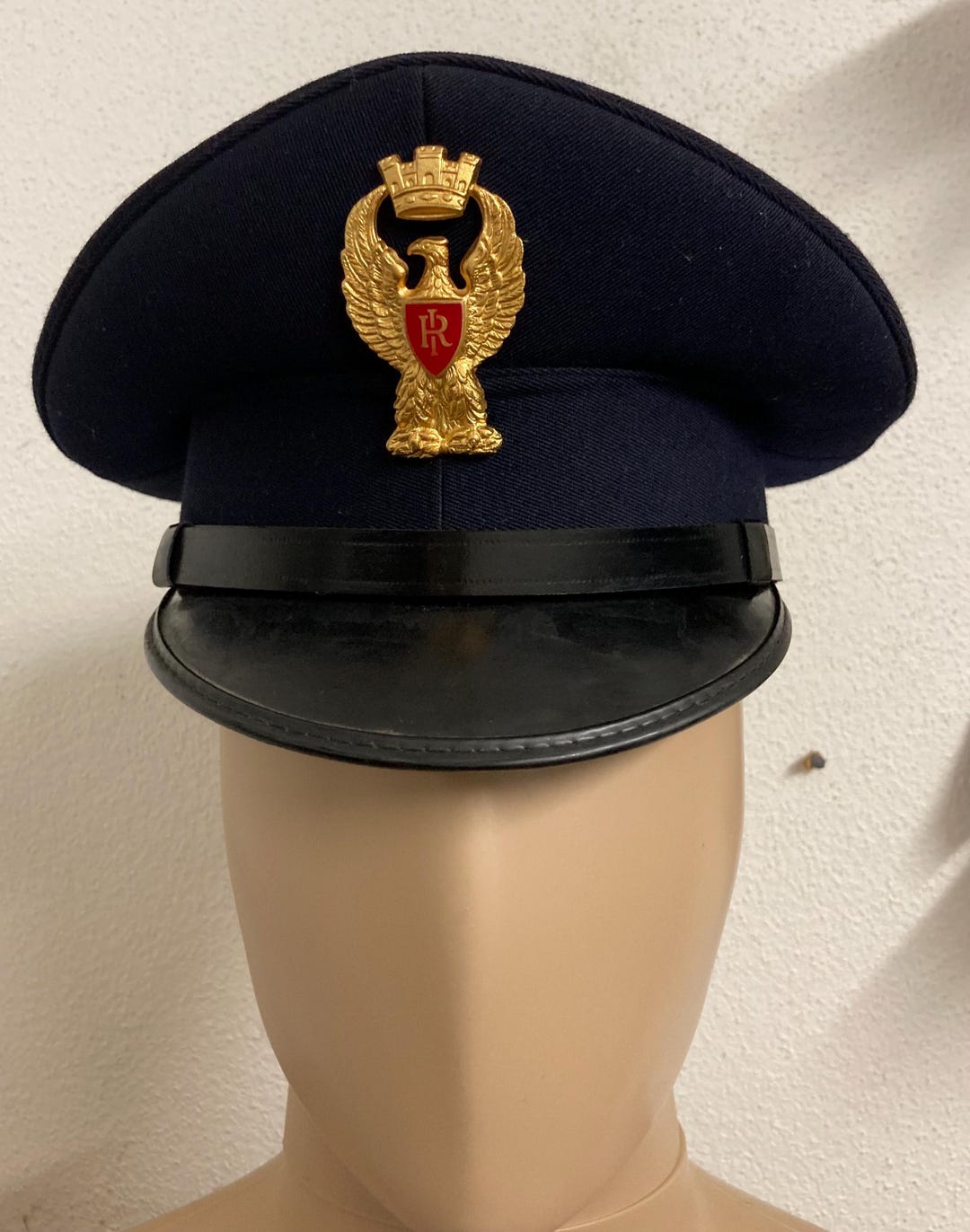 Vintage Italian Police Dress Hat - Etsy