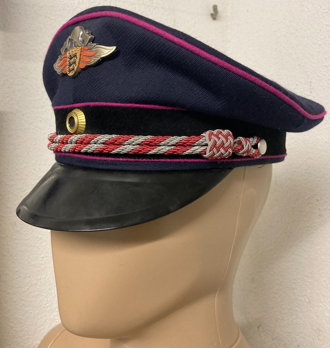 Great Vintage Post World War Two German Firefighters Dress Hat - Etsy