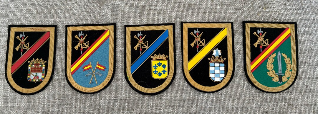 5 Spanish Spain Foreign Legion Patches Army Military - Etsy