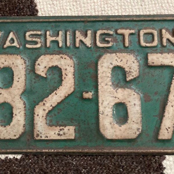 Custom License Plate Washington - Etsy