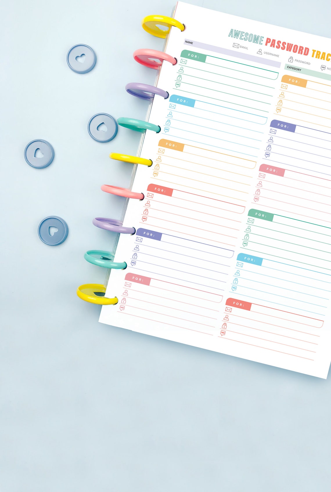 Password Keeper Printable Password Log Password Keeper | Etsy