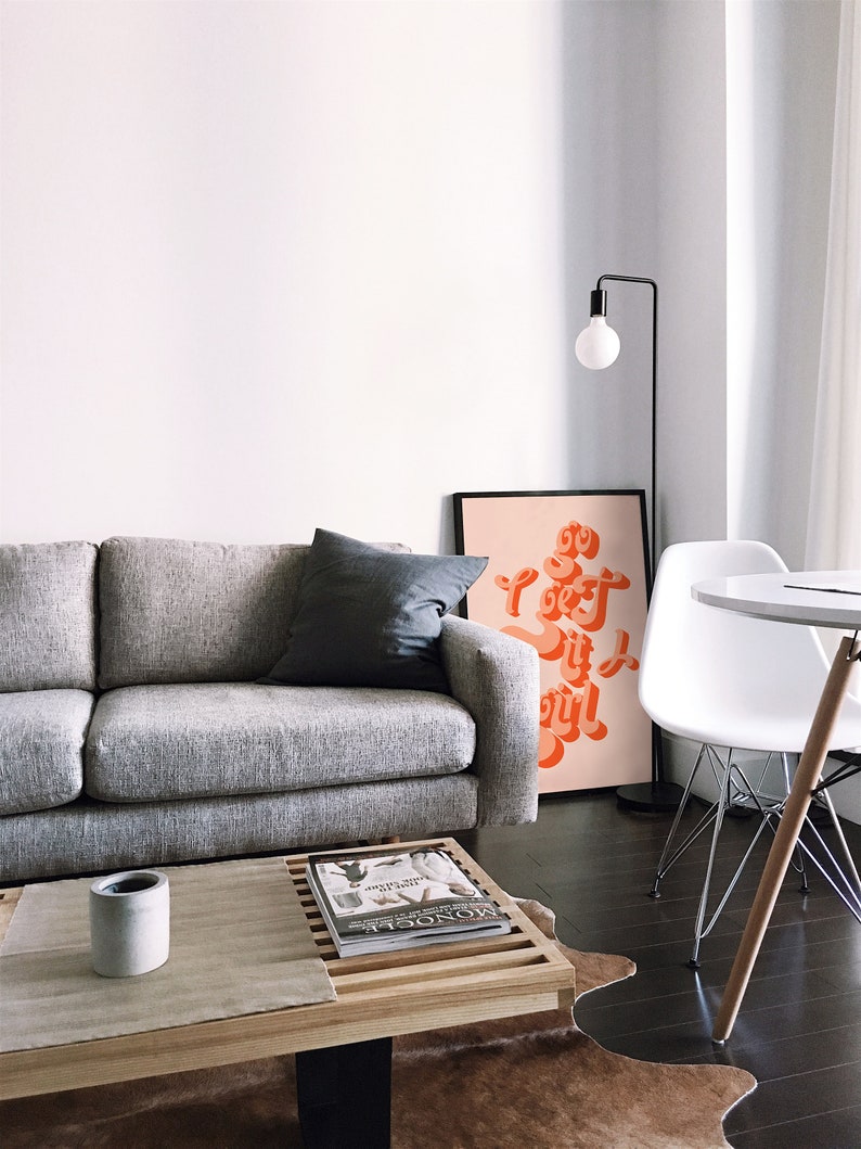 Inspirational Quote, Go Get It Girl, Motivational Poster, Poster ...