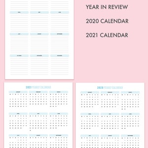 Downloadable Planner Kit Blue, Planner Printable Template, Printable ...