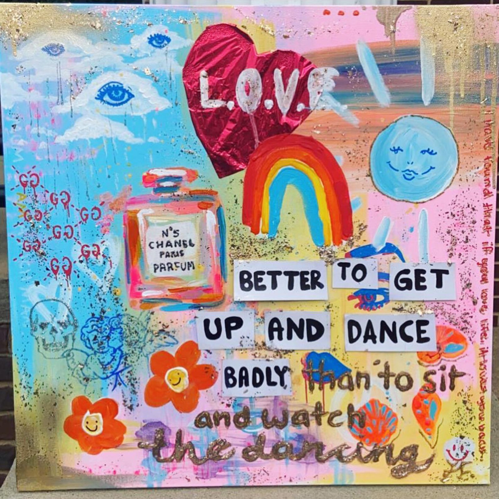 PERSONALIZED COLLAGE PAINTINGS - Etsy