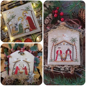 DIGITAL PDF FILE "nativity Collection 3 - Cross Stitch Nativity, Jesus ...