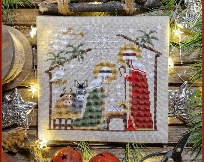 The Prairie Schooler STARRY NIGHT Counted Cross Stitch Pattern, Winter ...