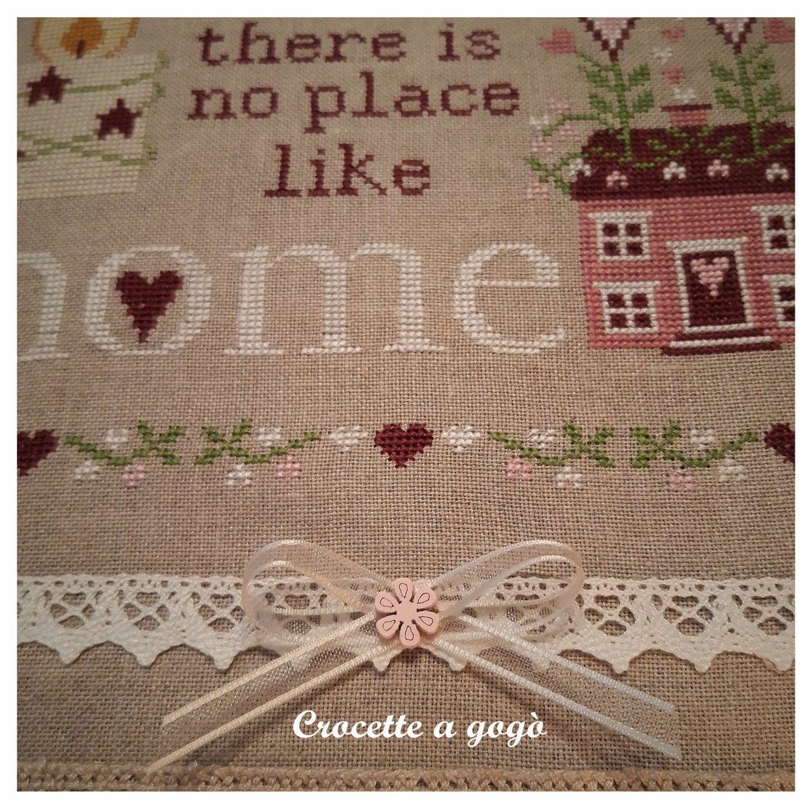 FILE PDF DIGITAL chart-My Home-schema cross stitch pattern | Etsy