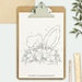 PRINTABLE and DIGITAL Easter Coloring Page Bundle for Adults, Floral ...