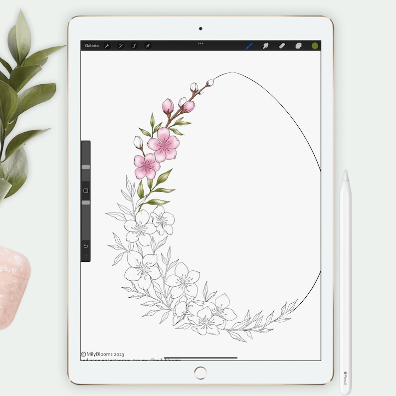 PRINTABLE and DIGITAL Coloring Pages for Adults Easter Floral - Etsy