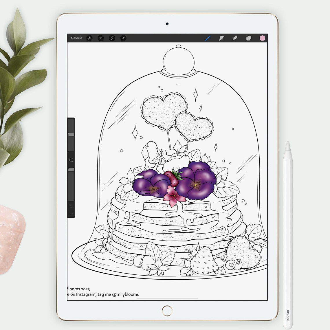 PRINTABLE and DIGITAL Coloring Pages for Adults Floral - Etsy
