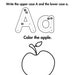 My ABC Coloring Book, Learn to Write the Letters of the Alphabet, Color ...