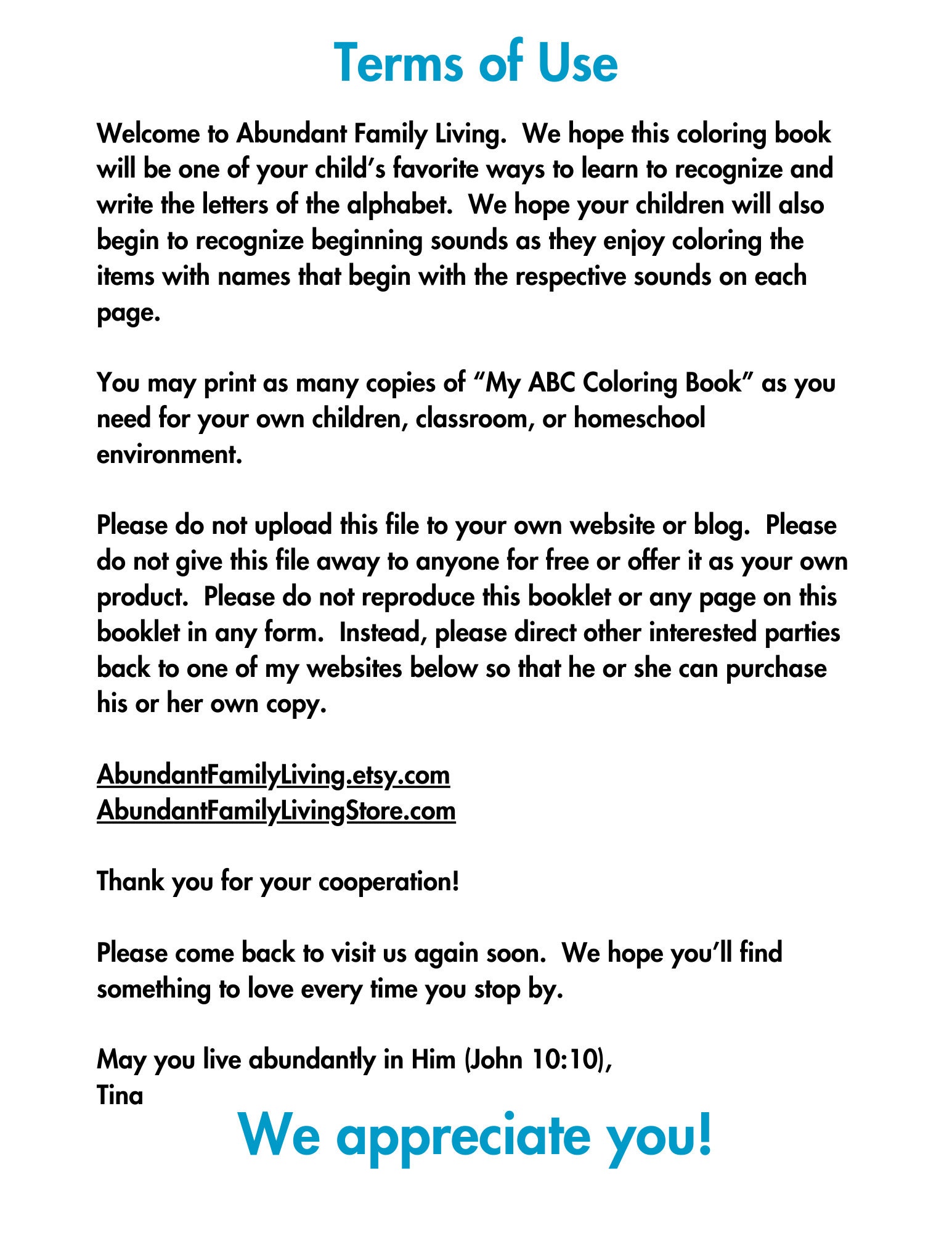 My ABC Coloring Book, Learn to Write the Letters of the Alphabet, Color ...