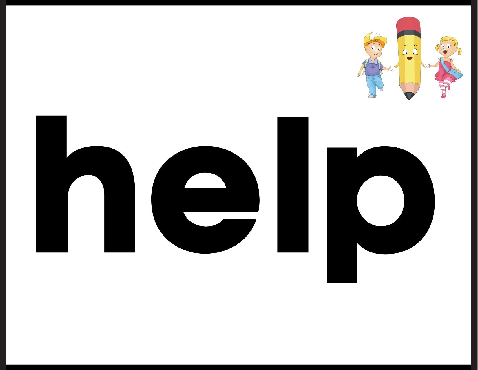 Dolch Pre K Sight Words Flashcards, Pre-kindergarten Flashcards, Early ...