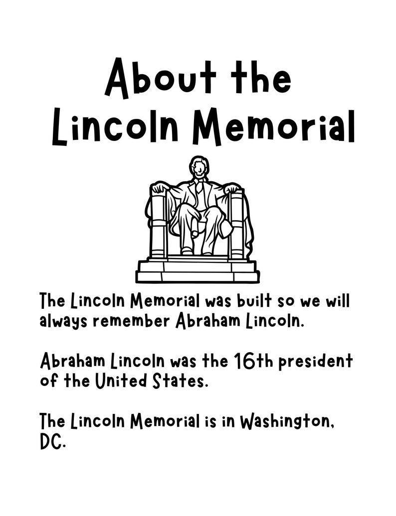 American National Monuments Coloring Book, Historical Monuments ...