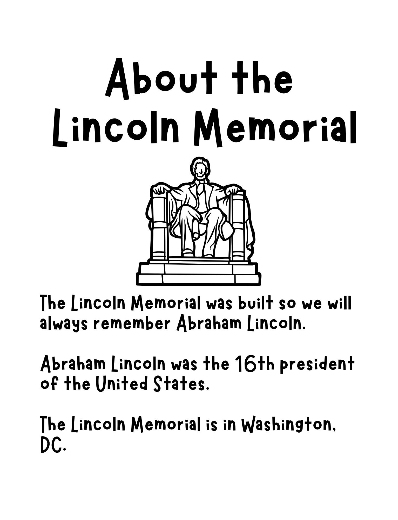 American National Monuments Coloring Book, Historical Monuments ...