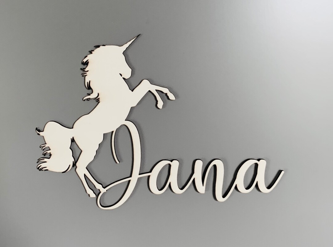 Name Tag Door Sign for Children - Etsy
