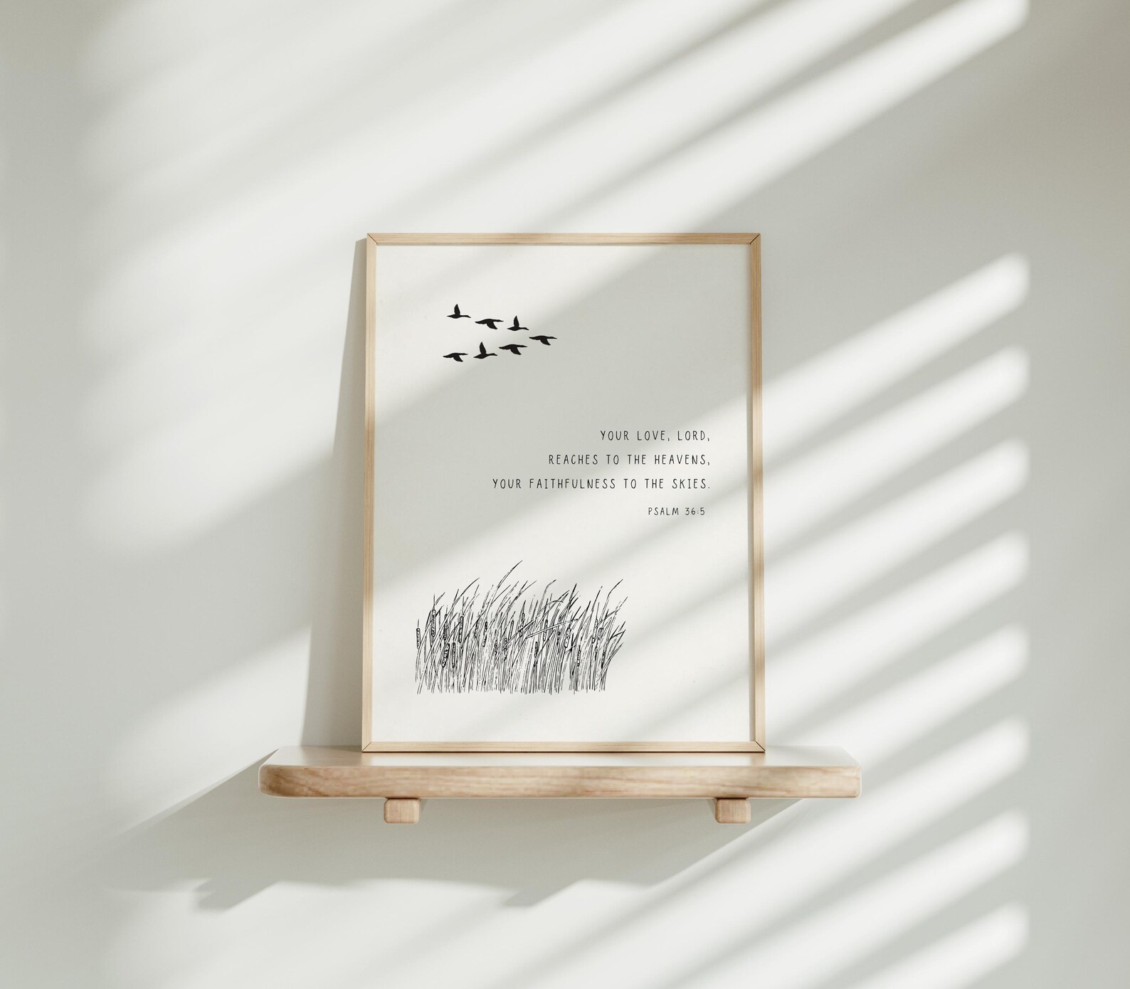 PRINTED Southern Nursery Bible Verse Print, Duck Hunting Bedroom Art ...