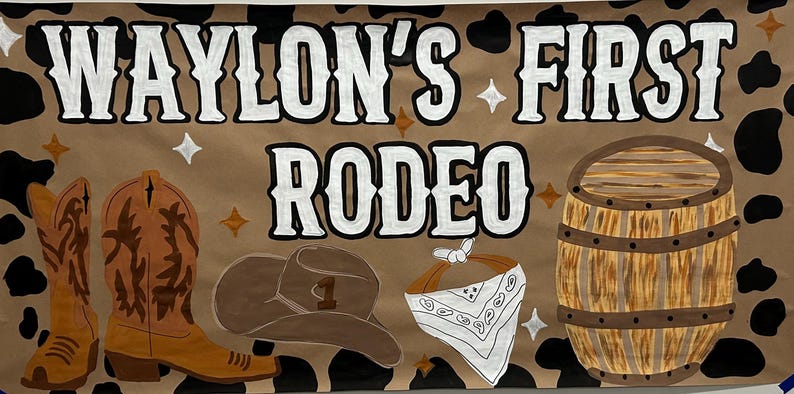 Custom Painted Birthday and Event Banners - Etsy