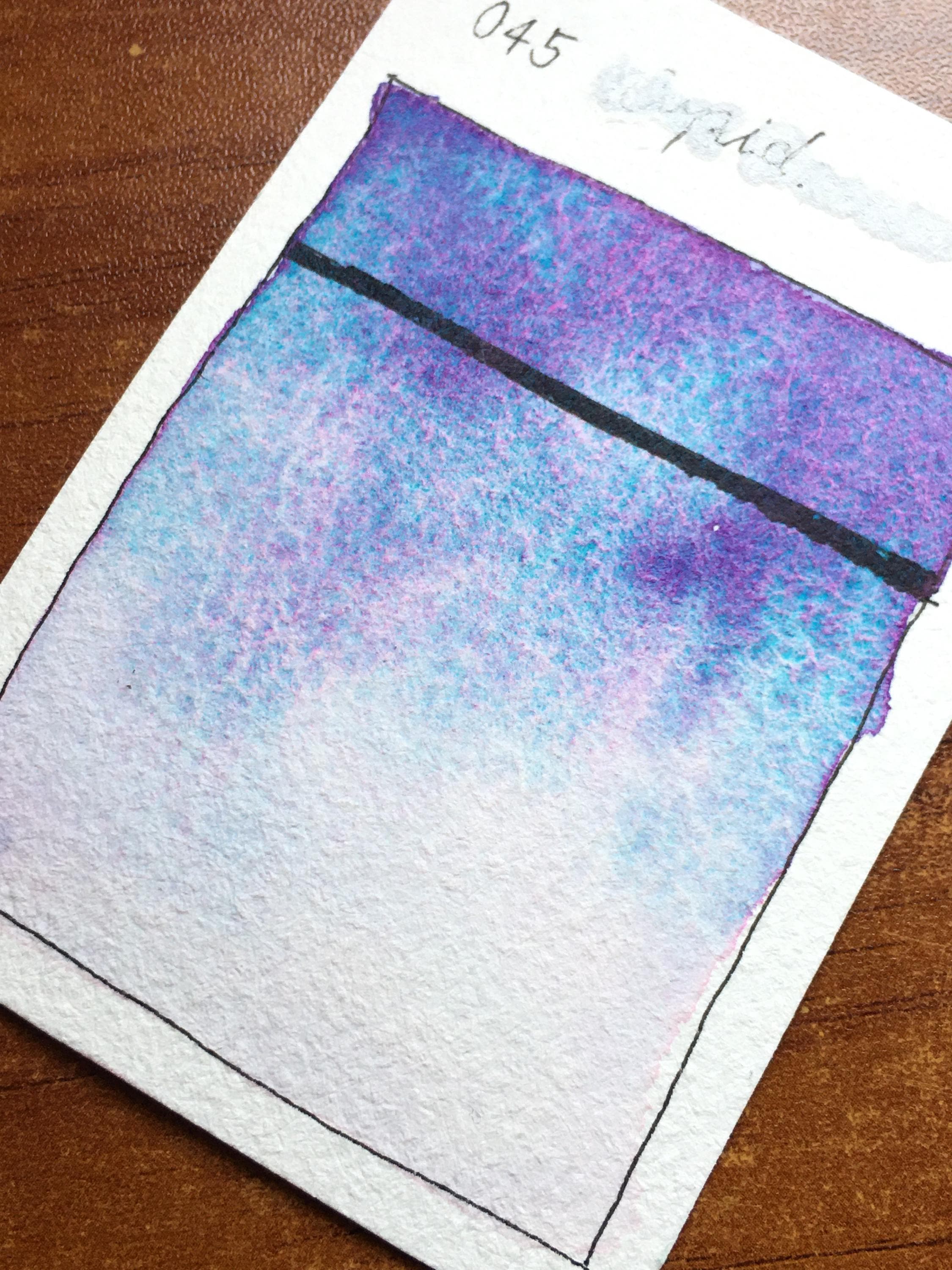 Handmade Granulating Watercolor Paint ,045 Cupid,fluorescent With ...