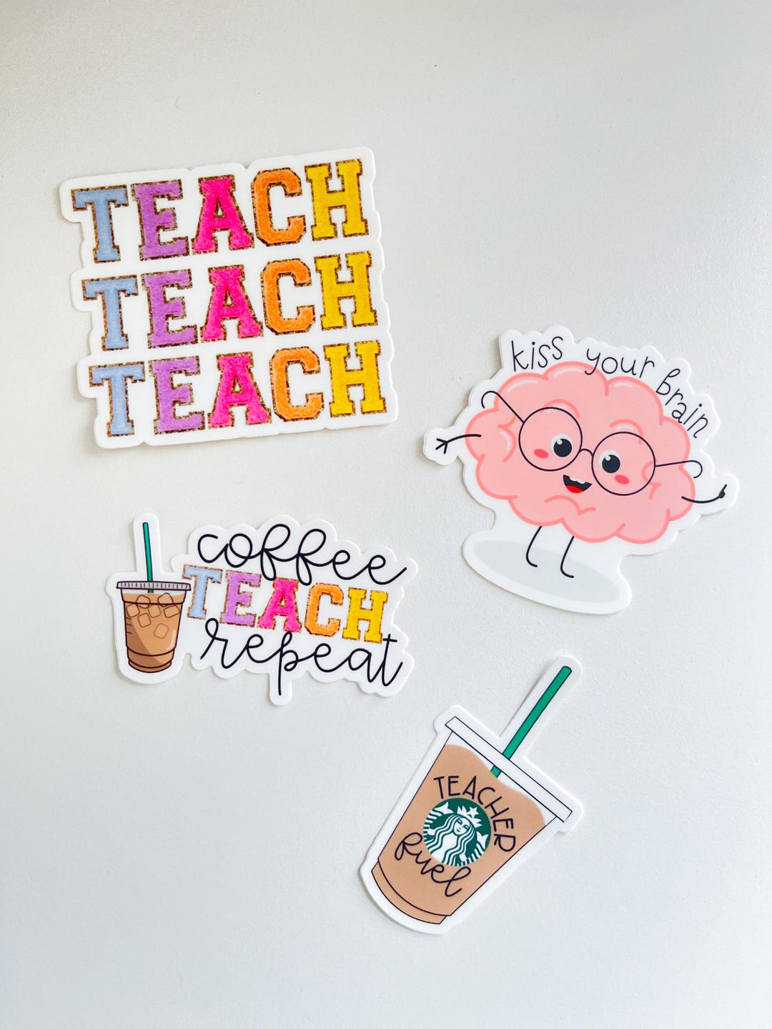 Teacher Sticker Pack Teacher Gift Back to School - Etsy