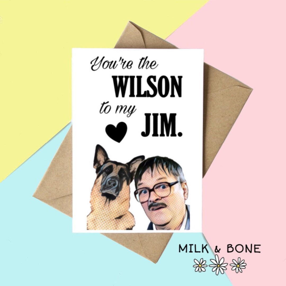 You’re My Wilson! - Birthday Anniversary Gift Present Card Idea Print ...
