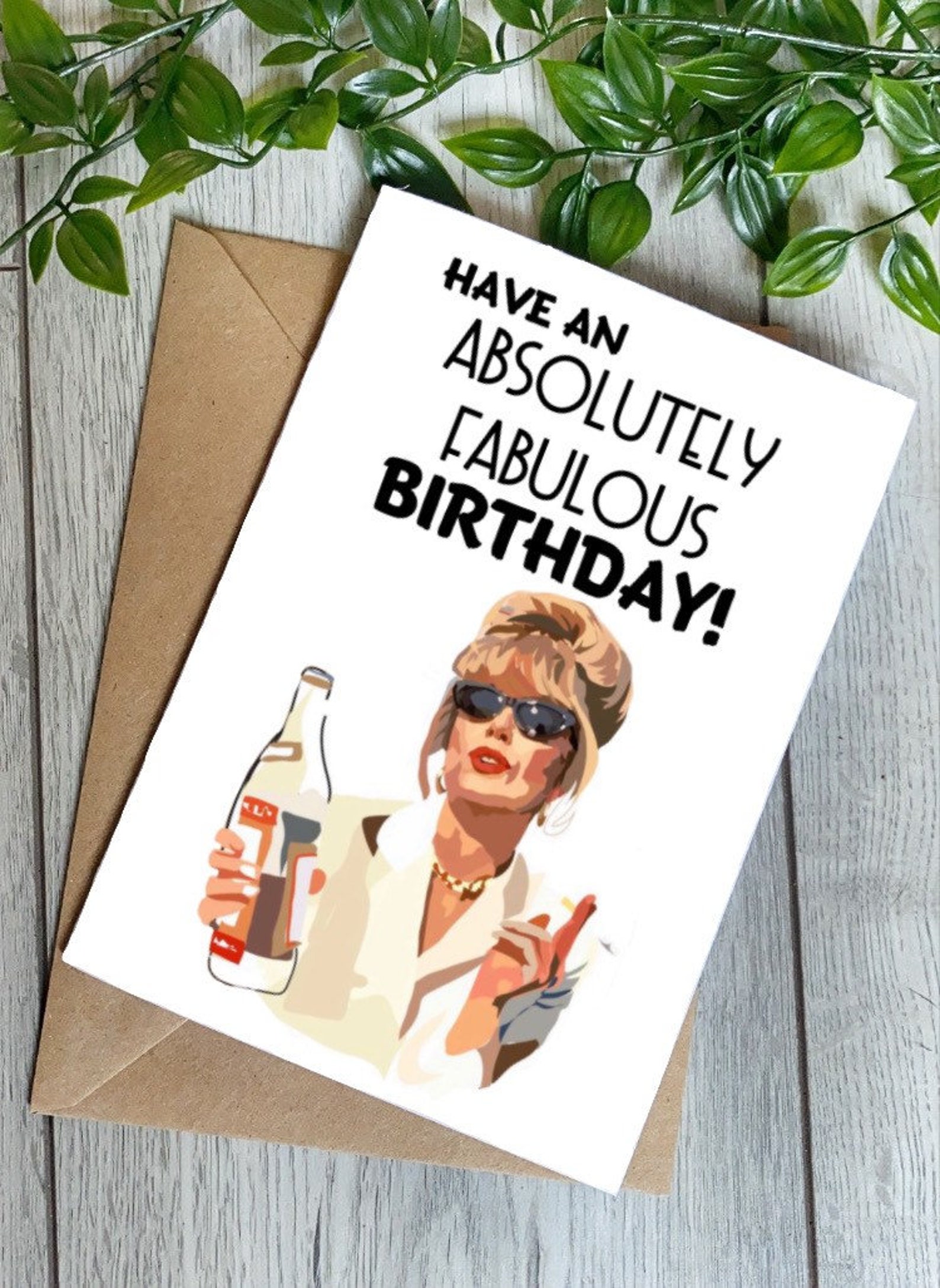 Have an absolutely fabulous birthday birthday card gift | Etsy
