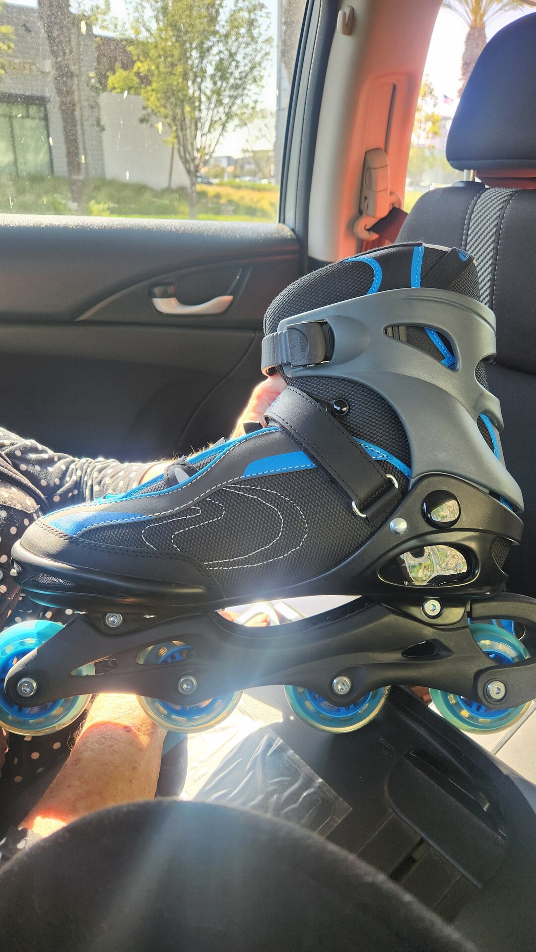 Inline Skates, Power Roller Glade Ehleagoi ABEC-3 Blck/blue US 12 EUR ...