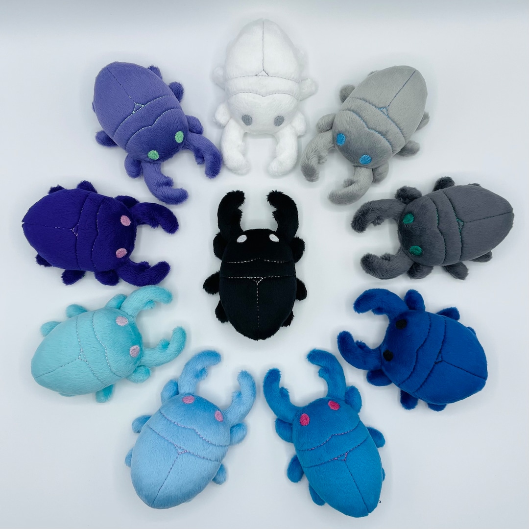 SALE Squeaky Colorful Minky Stag Beetle Plush Magnetic Adorable Cute ...