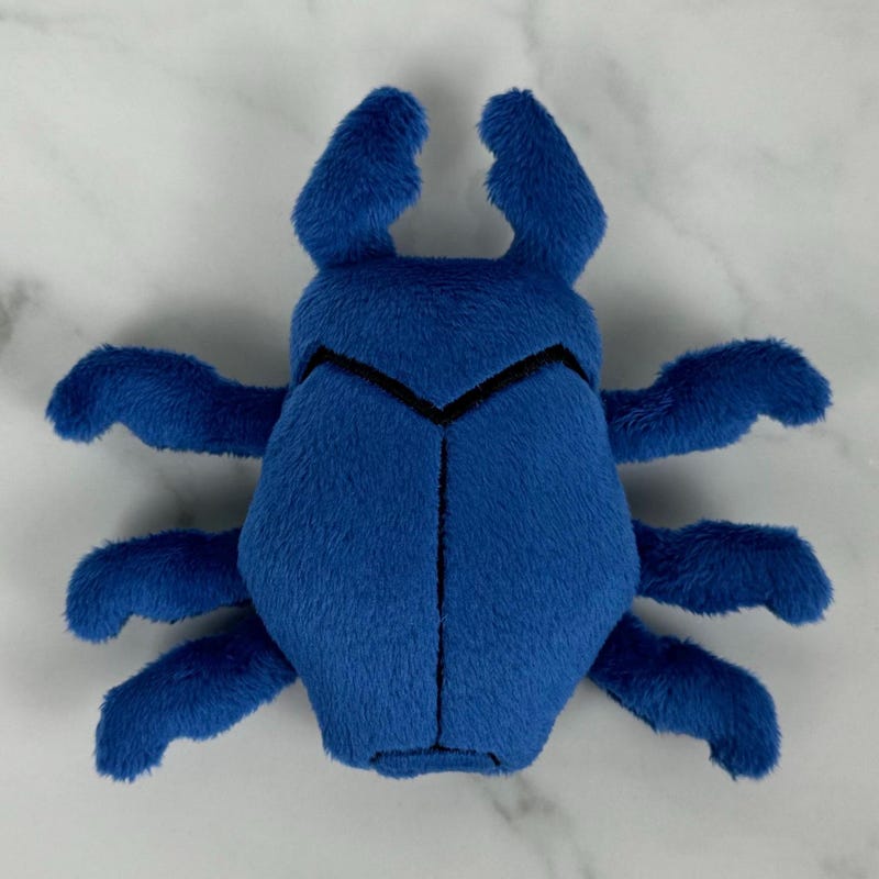 Blue Plush - Etsy