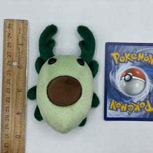 MINI PLUSH Avocado Stag Beetle Plush Magnetic Squeaky Adorable Cute ...