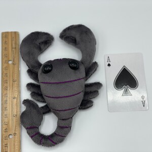 Adorable Scorpion Plush – Cute Minky Arachnid Bug Plushie, Colorful ...