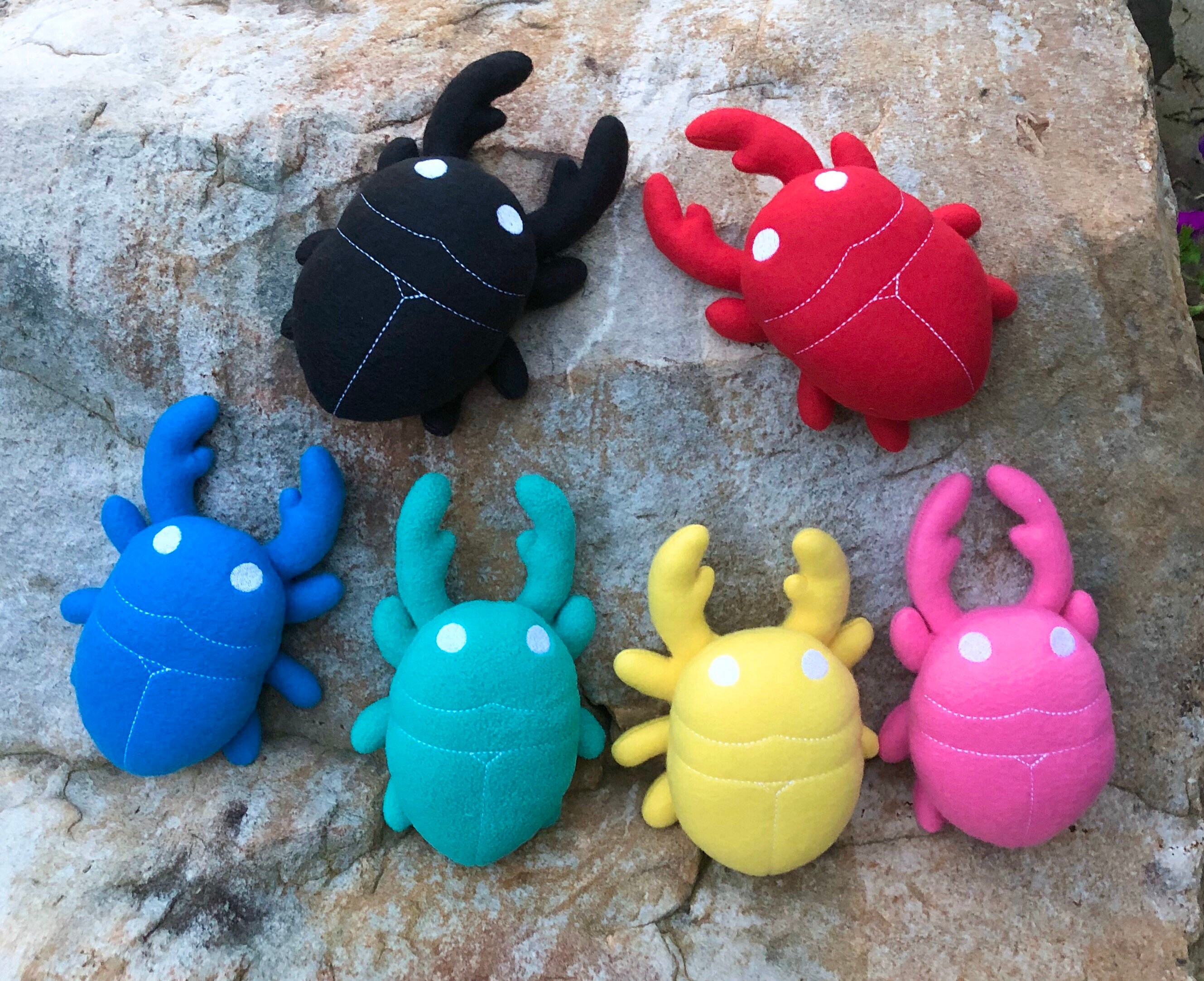 Colorful Beetle Stag Beetle Bug Insect Plush Custom plushie | Etsy