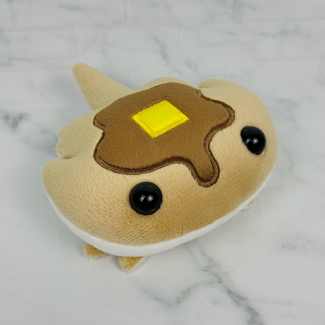 Pancake Horseshoe Crab Plushie – Handmade Minky Sea Creature, Ocean ...
