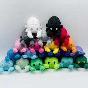 MINI PLUSH Squeaky Colorful Minky Stag Beetle Plush Magnetic Adorable ...