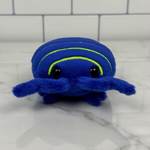 Pill Bug Roly-poly Isopod Plushie – Handmade Minky Woodlice Insect ...