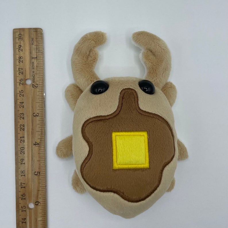 Adorable Pancake Stack Stag Beetle Plush – Cute Breakfast Bug Plushie ...