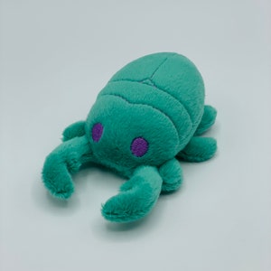 MINI PLUSH Squeaky Colorful Minky Stag Beetle Plush Magnetic Adorable ...
