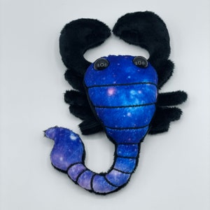 Adorable Space Scorpion Plush Made to Order - Etsy