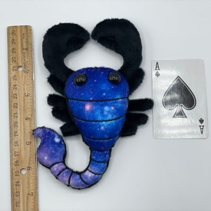 Adorable Space Scorpion Plush Made to Order - Etsy